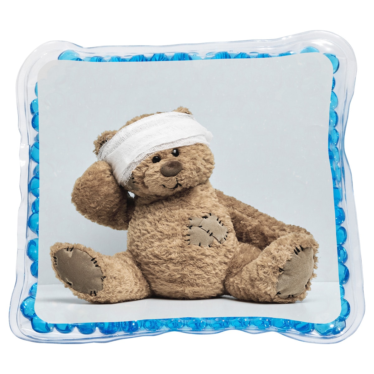 Custom Feel Better Square Aqua Pearls™ Cold Pack with Logo ...