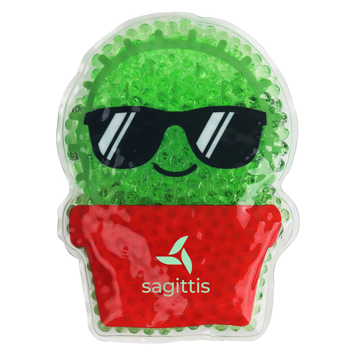 Custom Cactus Aqua Pearls™ Cold Pack with Logo | BrandedIcePacks.com
